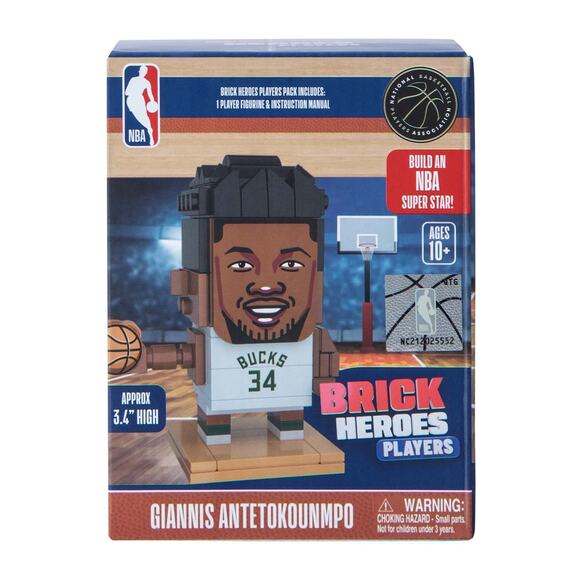 Brick | Toys | Brick Heroes Players Giannis Antetokounmpo Figurine ...
